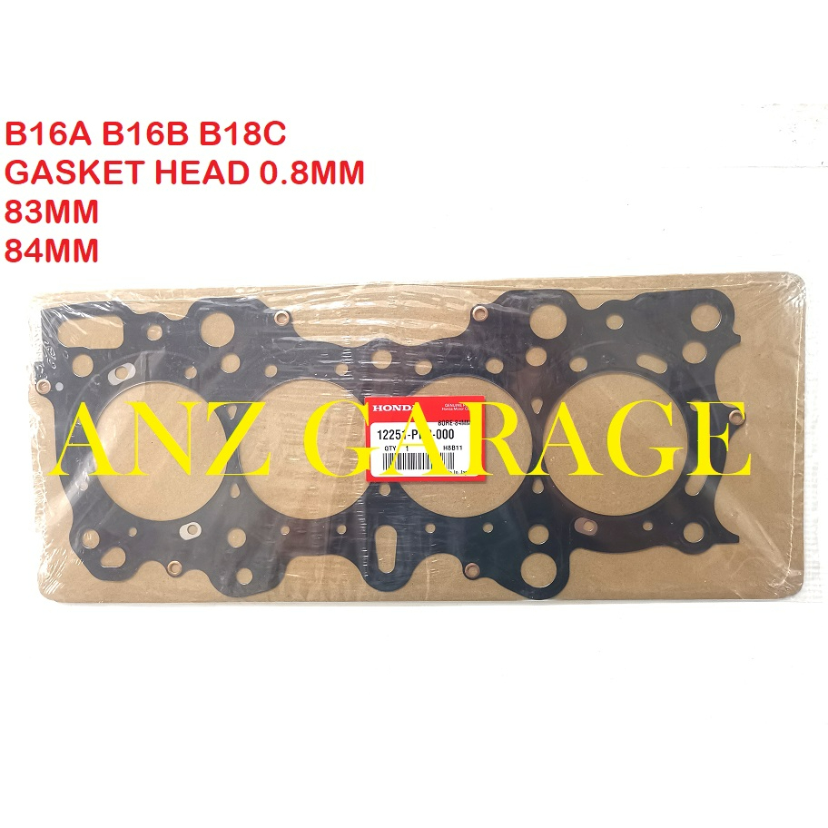 HONDA B16A B16B B18C 83MM 84MM 0.8MM GASKET HEAD METAL | Shopee Malaysia