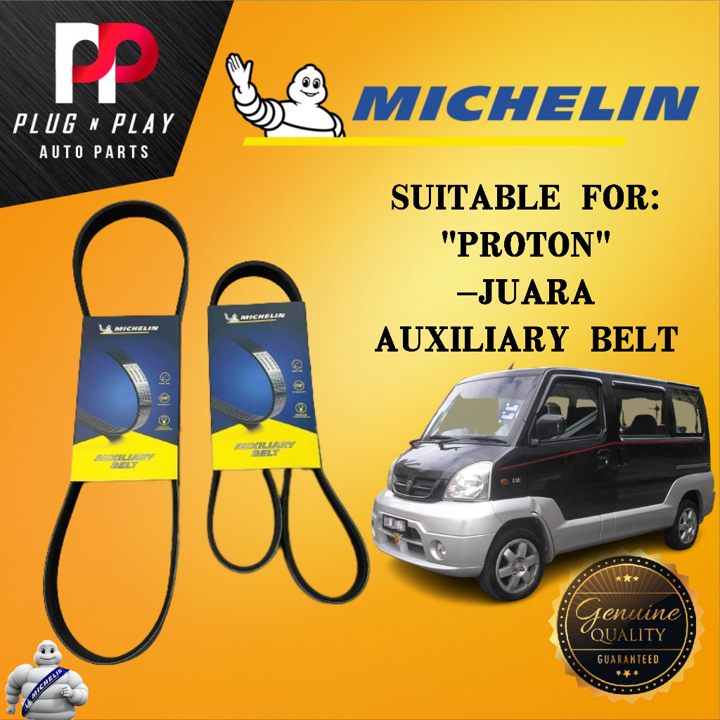 PROTON JUARA [4PK 720 /4PK 795] MICHELIN AUXILIARY BELT 100% ORIGINAL ...