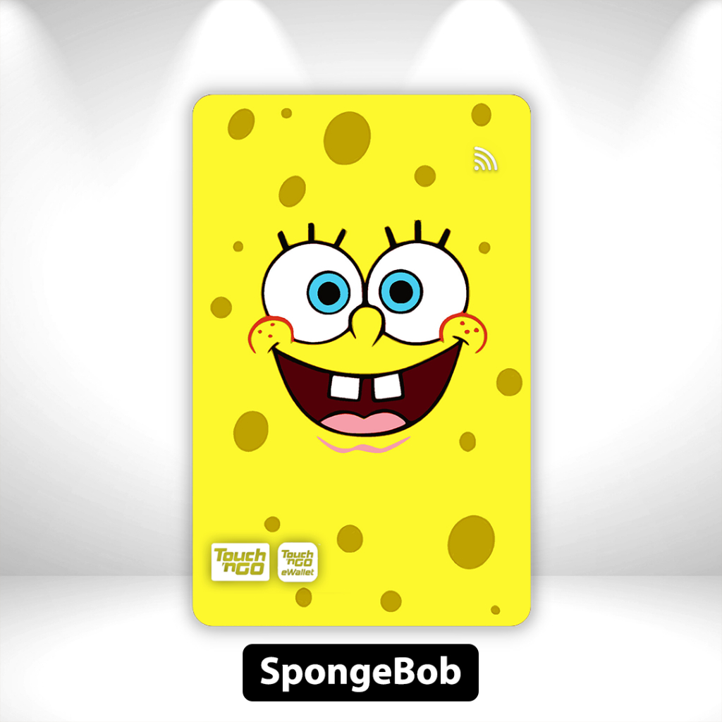 SpongeBob SquarePants - Sticker Touch n Go TNG Sticker NFC Card ...