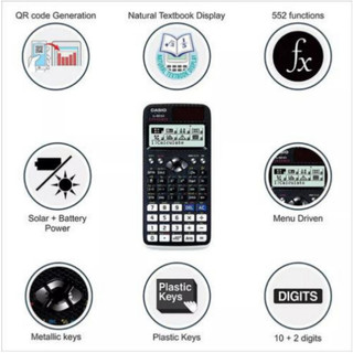 Casio fx-991EX CLASSWIZ Series School Scientific Solar/ Battery ...
