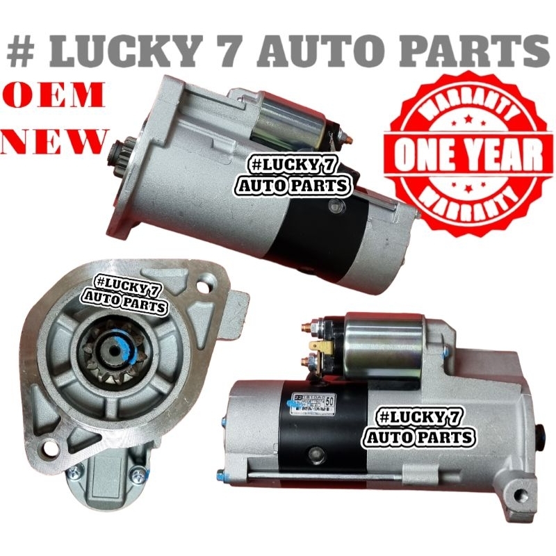 ( OEM NEW ) MITSUBISHI PAJERO CANTER TRITON 4M40 10 TEETH STARTER ...