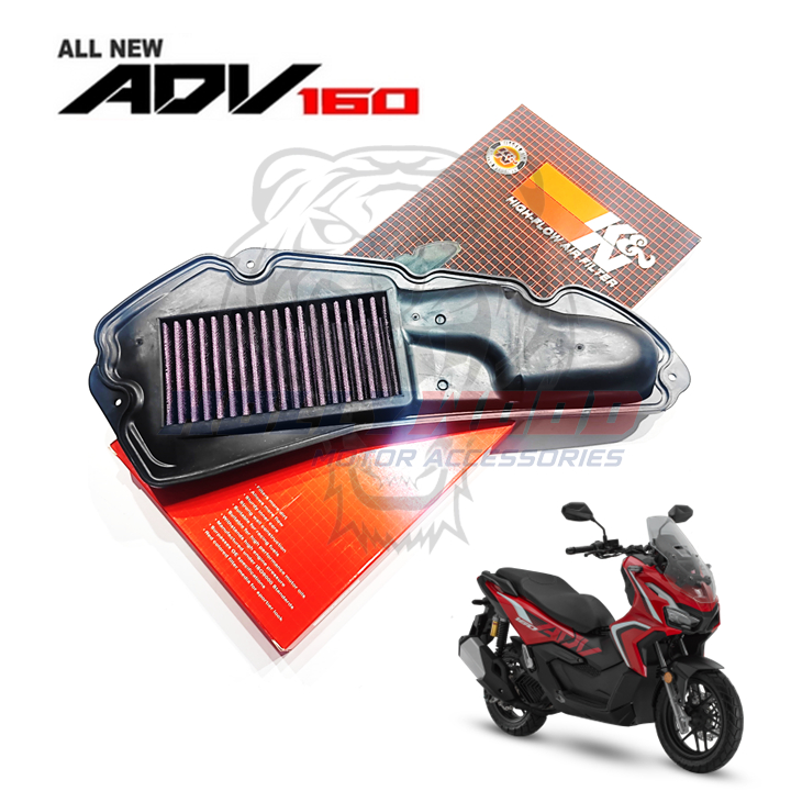 HONDA ADV150 ADV160 K&N RACING AIR FILTER NO.1 AIR FLOW HIGH ...
