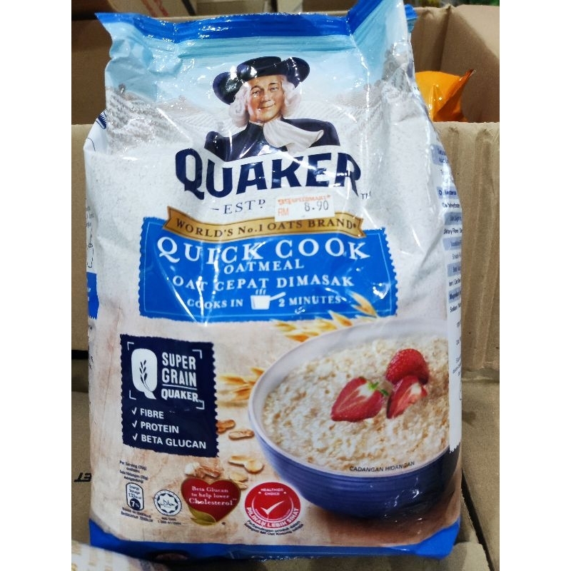 Quaker Oatmeal 800g / 1.2kg / 1.35kg | Shopee Malaysia