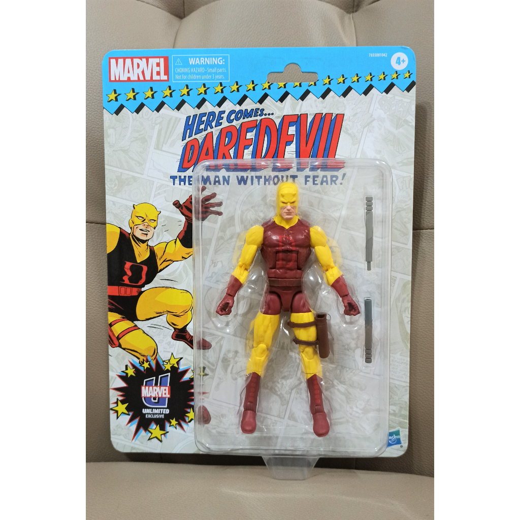 Hasbro Marvel Legends Retro Daredevil Unlimited Exclusive | Shopee Malaysia