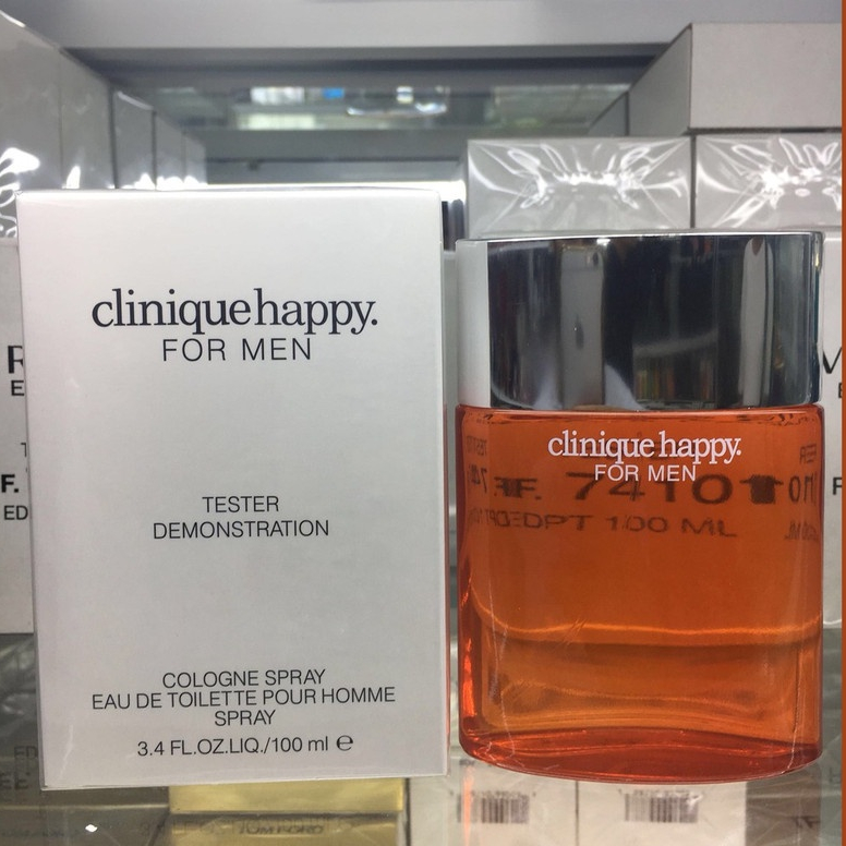 SHOCKING SALE Tester_Cl!n!que Happy For Men Cologne EDT Parfum For Men ...