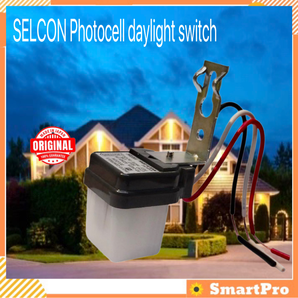 Selcon 3A,6A Photocell Daylight Switch (Original Japan) | Shopee Malaysia