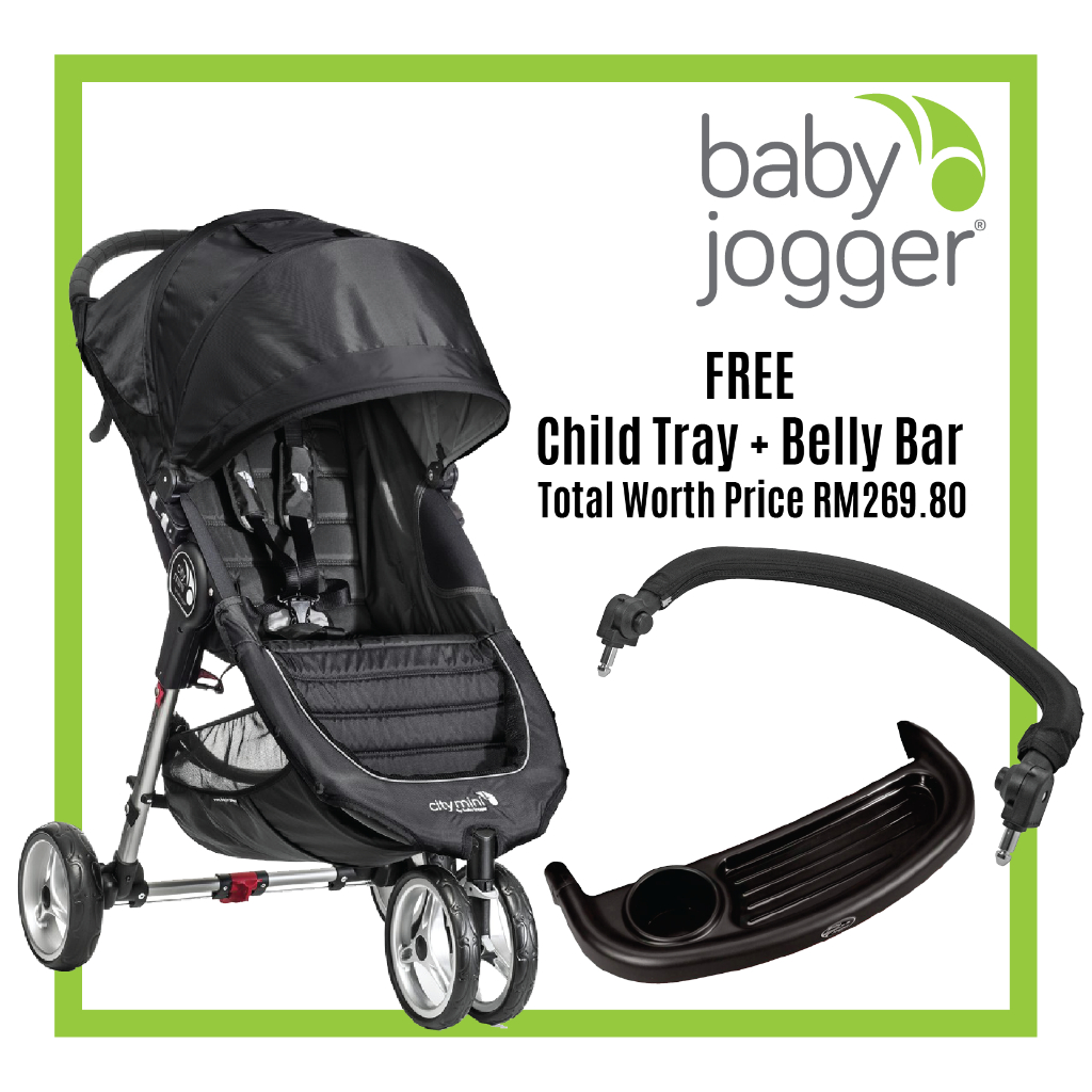 Baby Jogger City Mini Stroller FREE Child Tray+Belly Bar (Worth RM269 ...