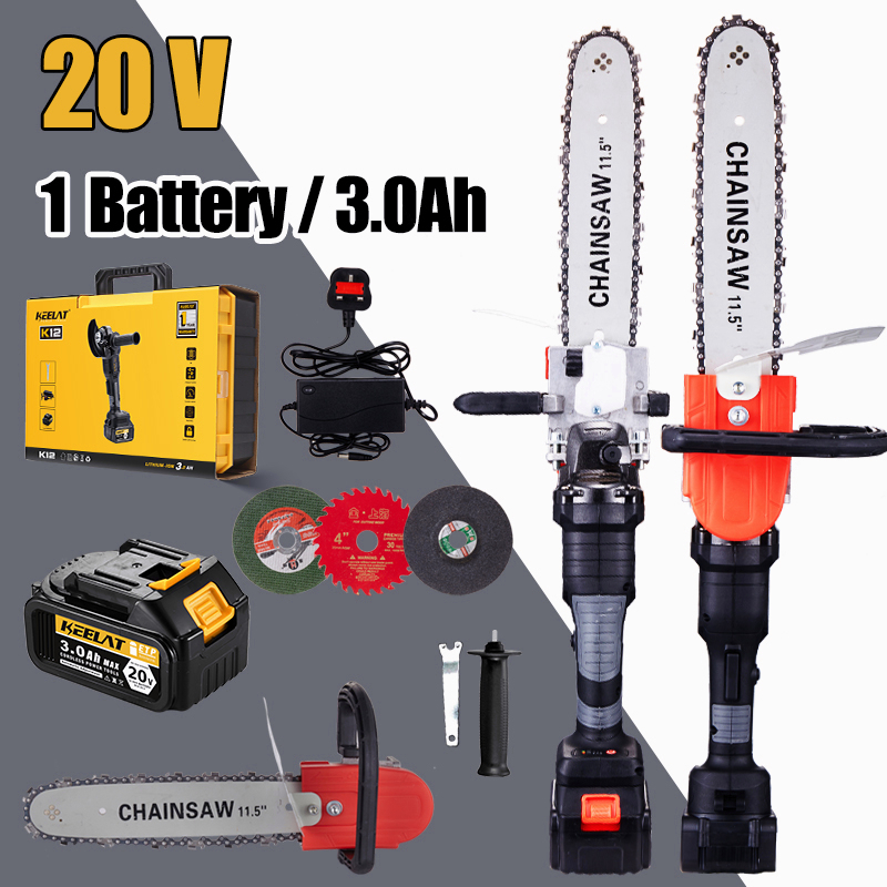 KEELAT 20V Brushless Cordless Angle Grinder Machine Cutting Electric ...