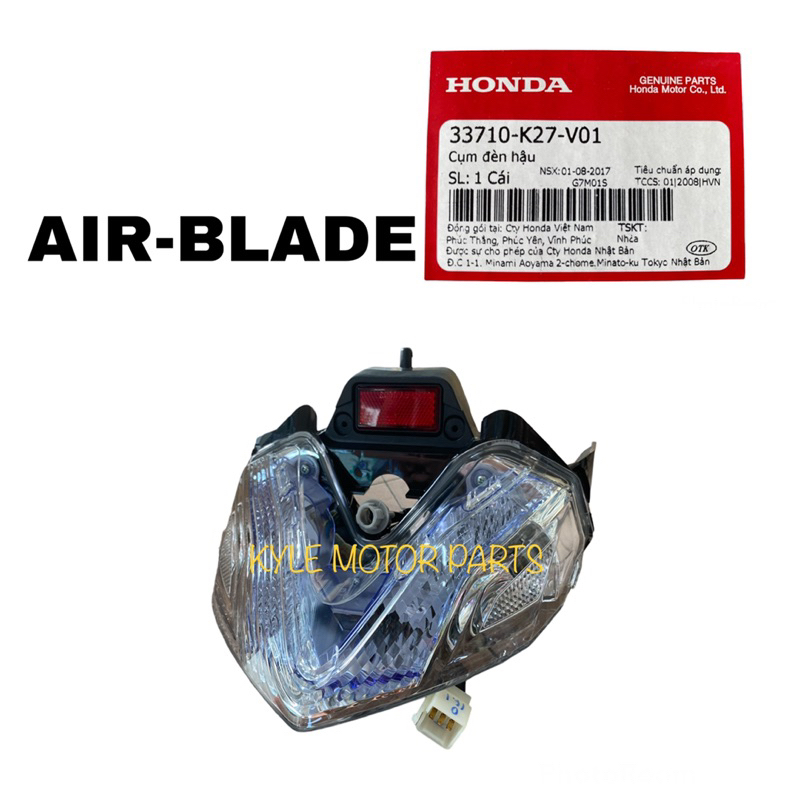 AIR-BLADE TAIL LAMP ASSY ORIGINAL HONDA 100% | Shopee Malaysia