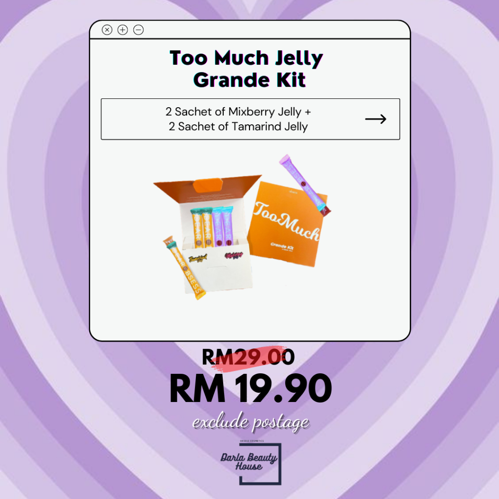 READYSTOCK Too Much Jelly Grande Kit Obsess | Shopee Malaysia