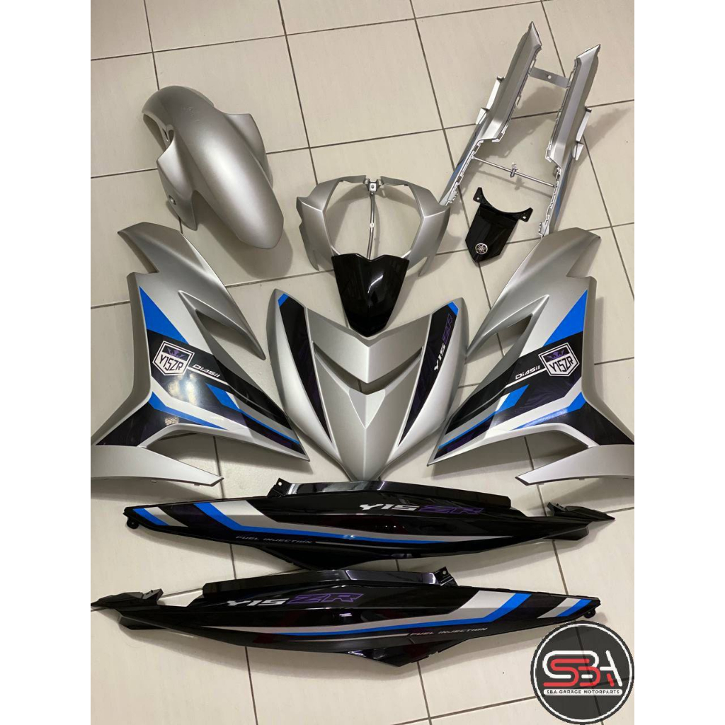 COVERSET BODYSET ORIGINAL SET Y15 Y15ZR YSUKU V1 V2 SILVER 2023 DESIGN ...
