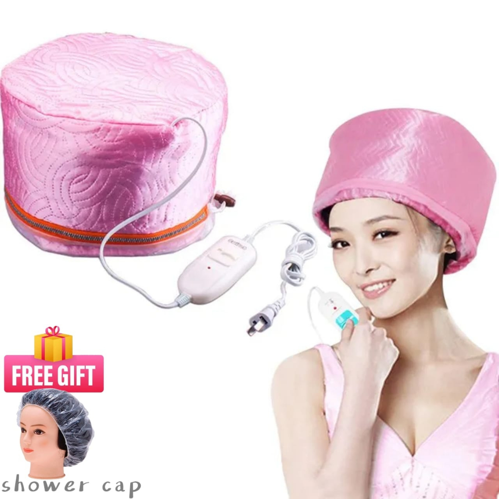 free shower cap DIY Hair Steamer Treatment Spa Heating Cap Mask ...