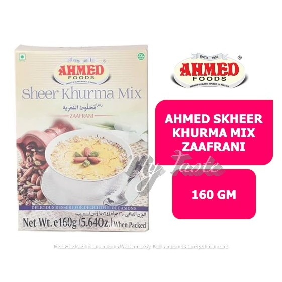 AHMED Sheer Khurma Mix Zafrani 160g / Campuran Manisan Beras Kurma ...