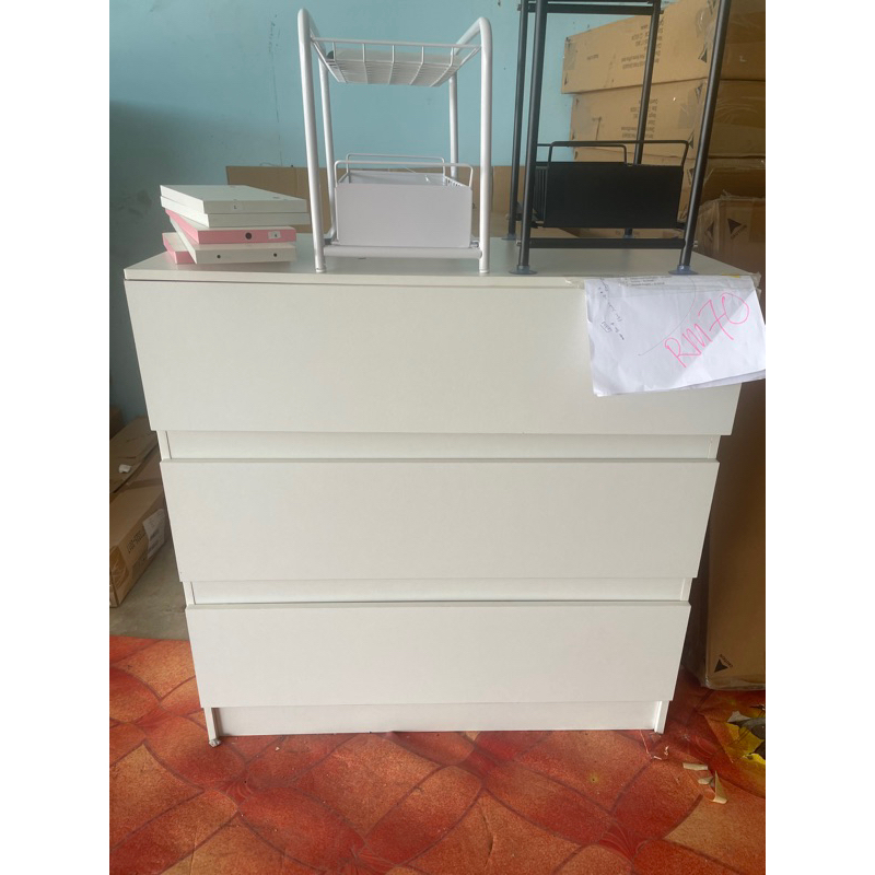 White drawer 3 tier (murah) | Shopee Malaysia