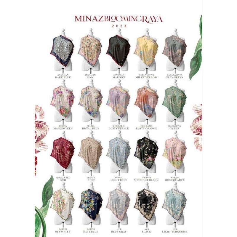 Minaz Bloming Raya 2023 Daily Postage Part 2 | Shopee Malaysia