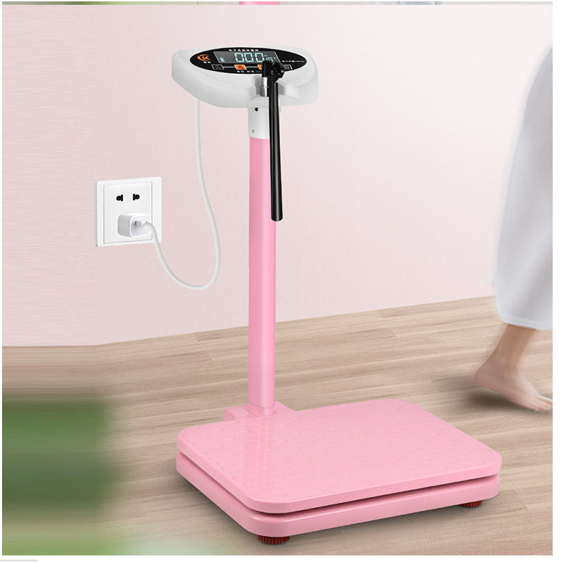 Multifunctional Body Fat Height And Weight Scale Digital 200kg Smart ...