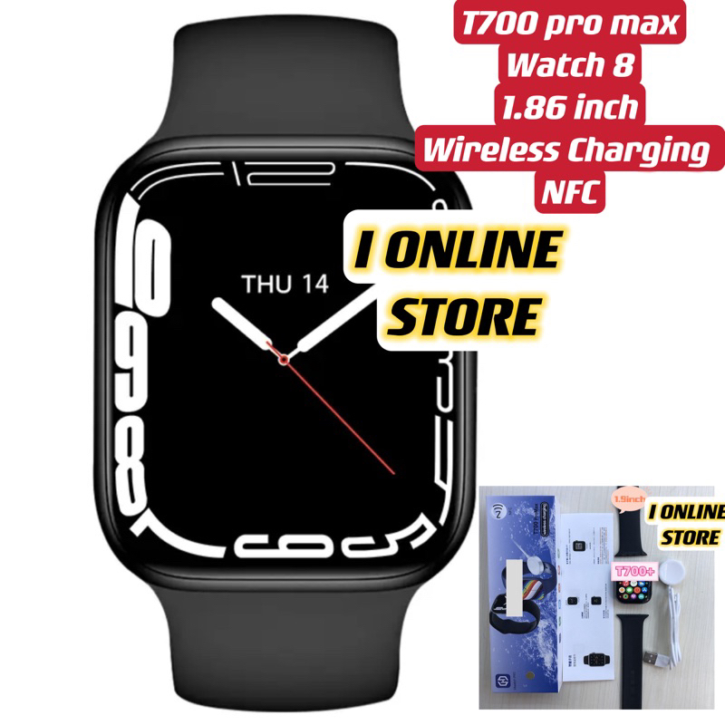 [LOCAL SHIP] T800 Ultra Watch 8 Smartwatch Ultra W26+PRO Smart Watch Series 8 TRUE FULL Screen ...