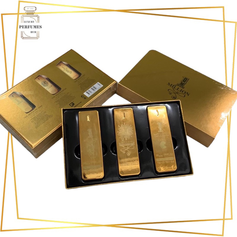 1 MILLION PARFUM 3IN1 SET (3X30ML) by ℙ𝔸ℂ𝟘_ℝ𝔸𝔹𝔸ℕℕ𝔼 | Shopee Malaysia