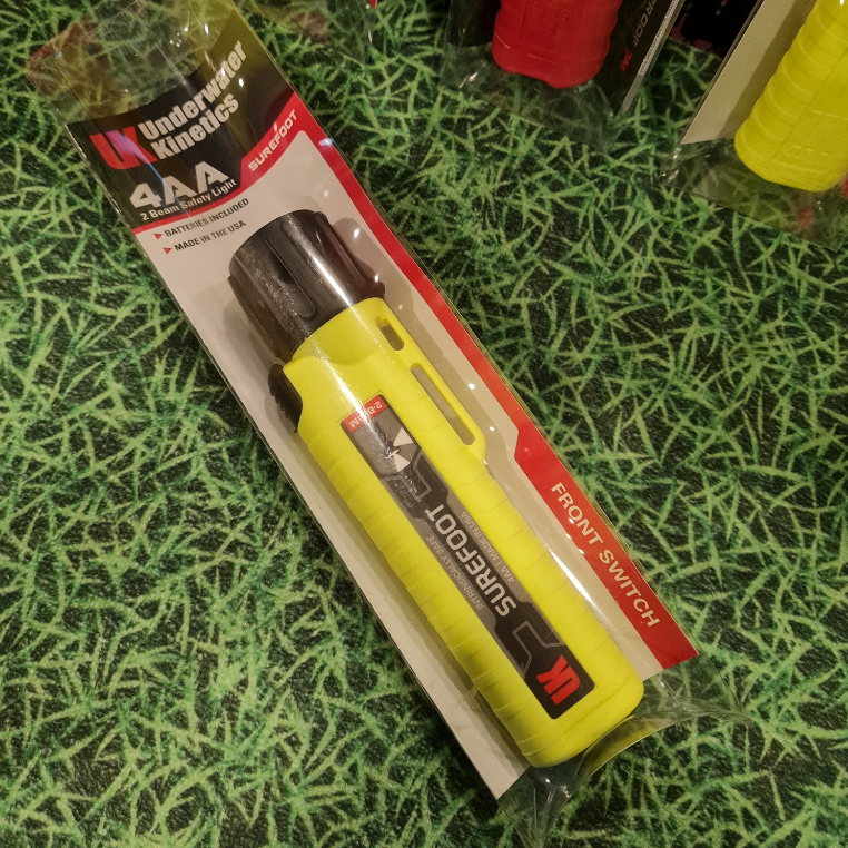 Underwater Kinetics UK 4AA Intrinsically Safe / Ex / ATEX Flashlight ...
