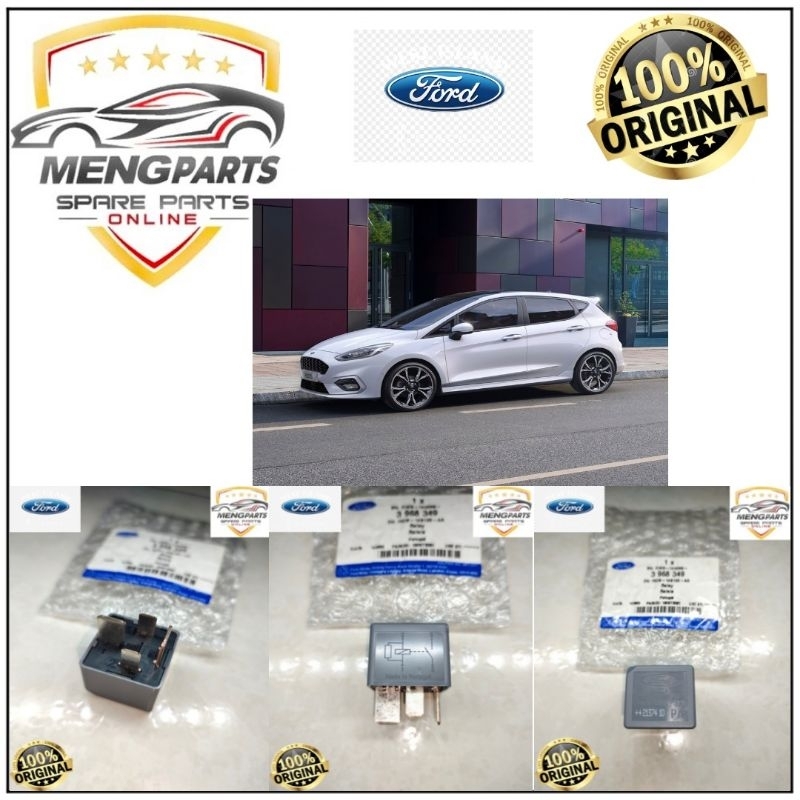 ORIGINAL 💯% FORD FIESTA FAN RELAY POWER 4 PIN (2BIG+2SMALL) F80B-14 ...
