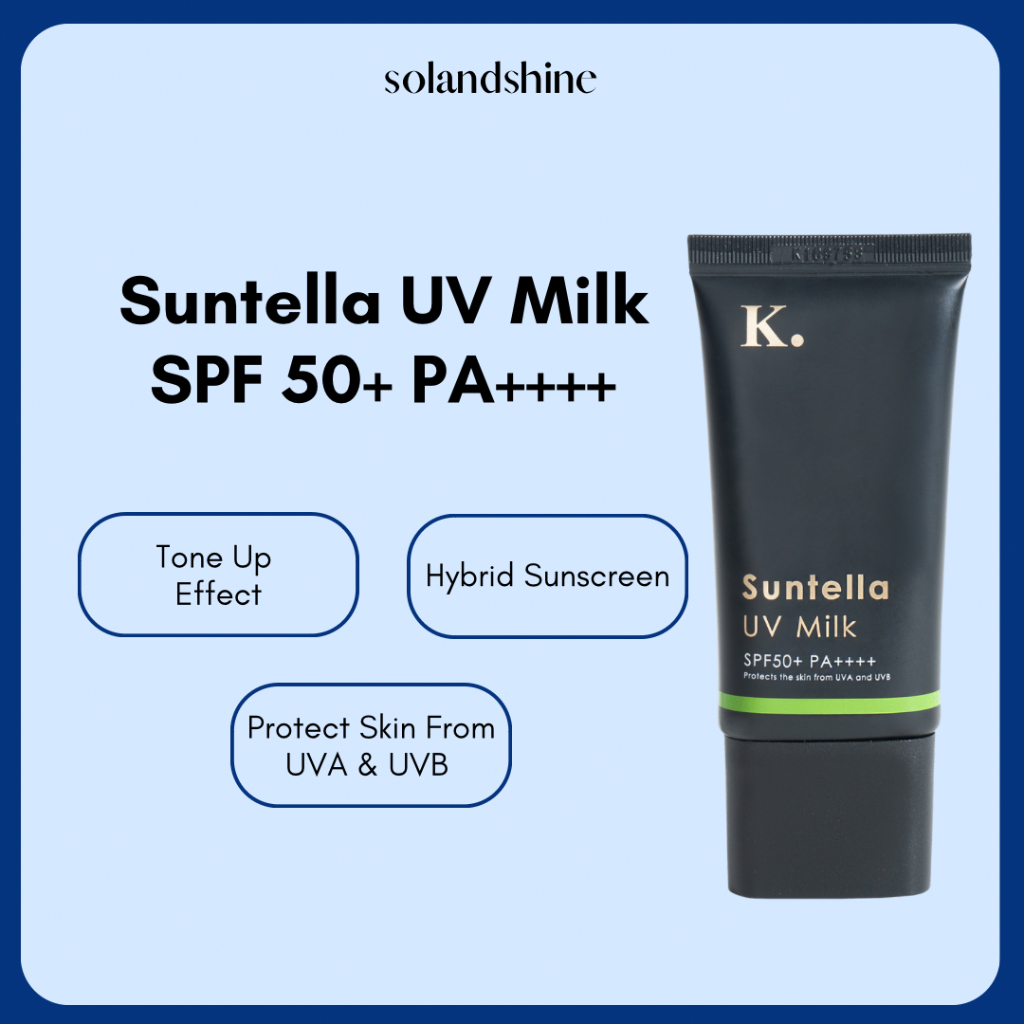 SUNTELLA UV MILK SPF 50+ PA ++++ | Shopee Malaysia