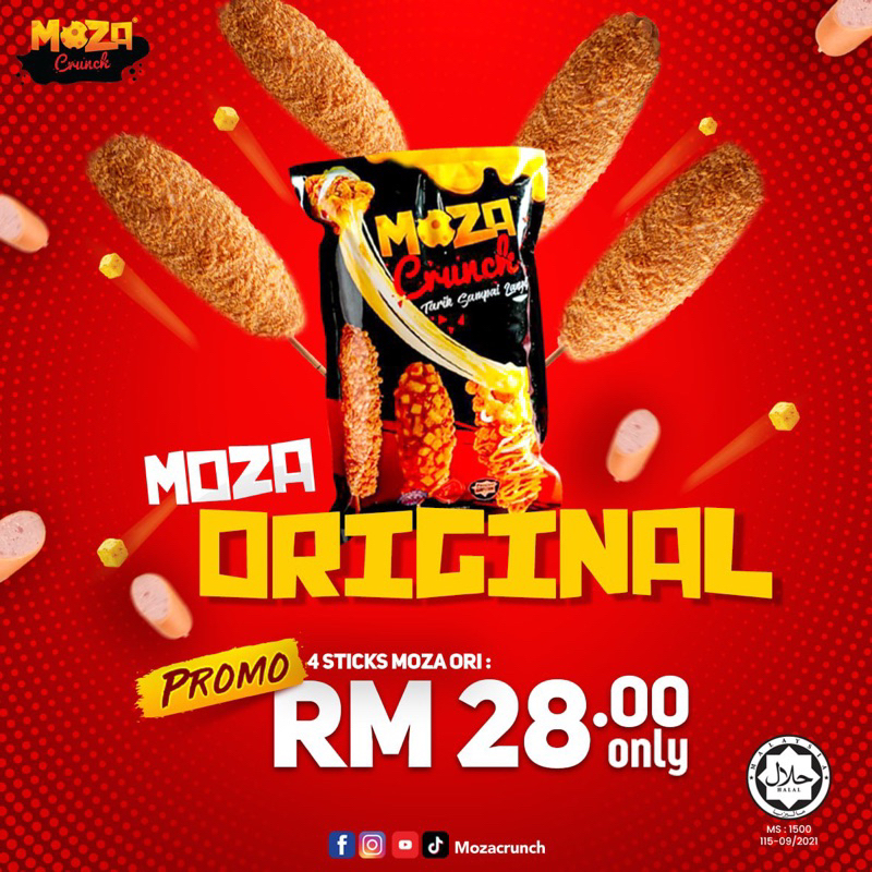CORNDOG BY MOZACRUNCH [MOZA ORIGINAL) | Shopee Malaysia