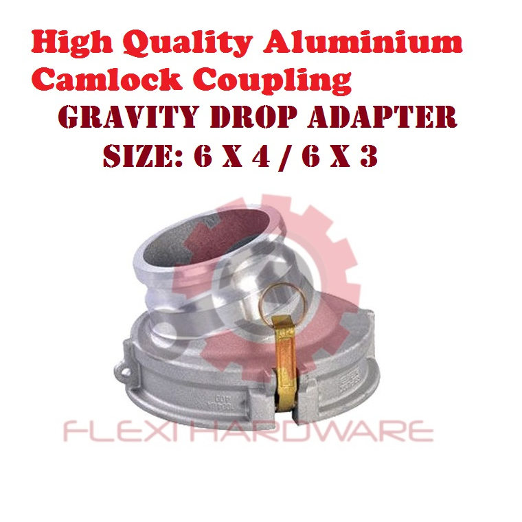 High Quality Aluminium Camlock Coupling Gravity Drop Adapter | Shopee ...