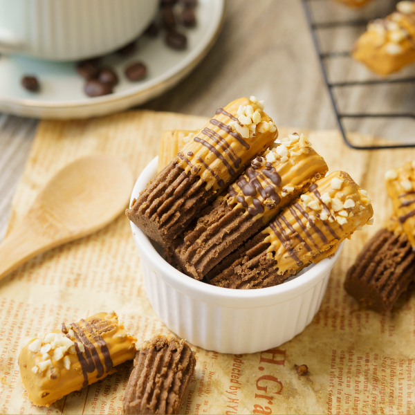 Biskut Kuih Raya Cookies Ita Delight Coklat Almond Chocolate Finger ...