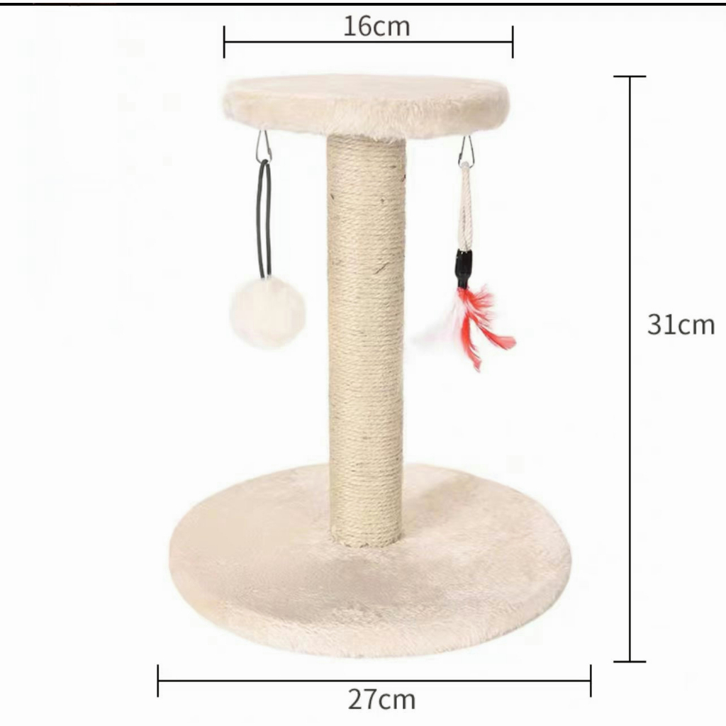 READY STOCK!!!! Cat Scratch Play Bed Toy Kucing Scratcher Cat Tree ...