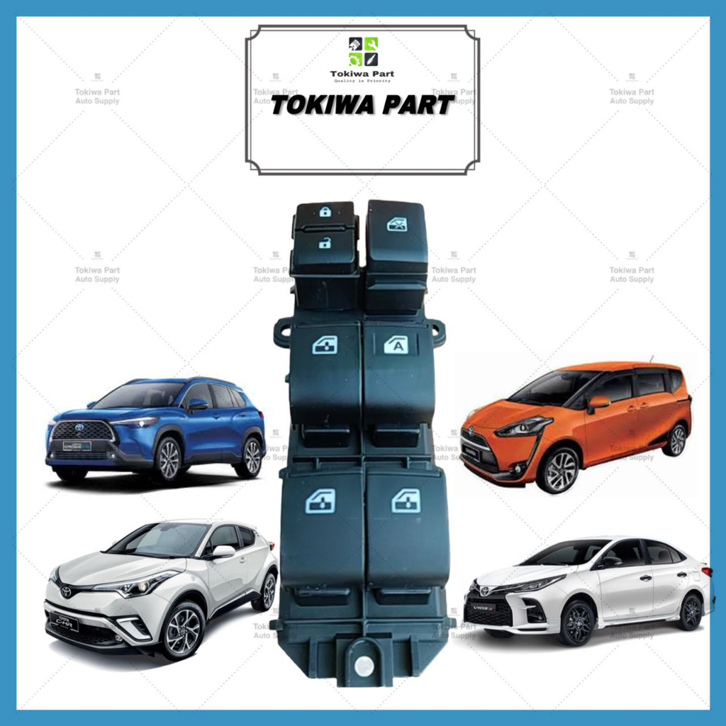 TOYOTA VIOS NSP151 YARIS CHR SEINTA COLLORA CROSS POWER WINDOW MAIN ...