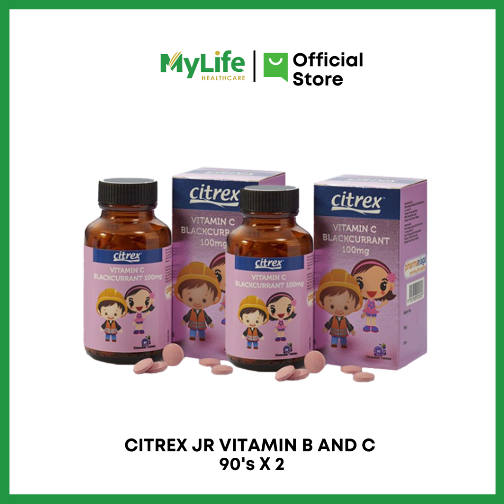 CITREX JR VITAMIN BLACKCURRANT 90's X 2 (Twin Pack) | Shopee Malaysia