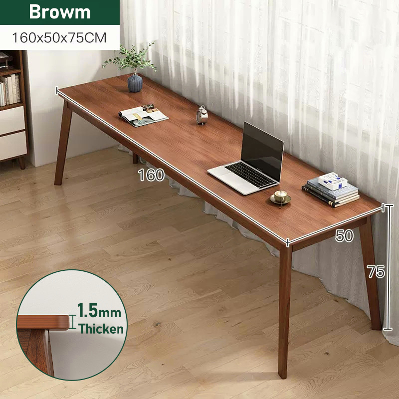NR Double Study Table 160cm Long Strip Table Office Computer Desk ...