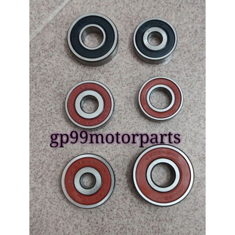 SPECIAL BEARING RIM MODIFY PNP GTO AR80 AR125 Y125Z 6201-M10/6202-M12/6301-M10/6201 M15/6301-M15 ...