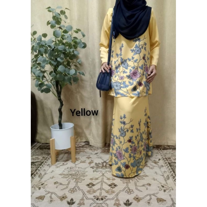 BAJU KURUNG SB LINE COTTON BATIK +CEY ITALIAN CREPE😍😍 | Shopee Malaysia