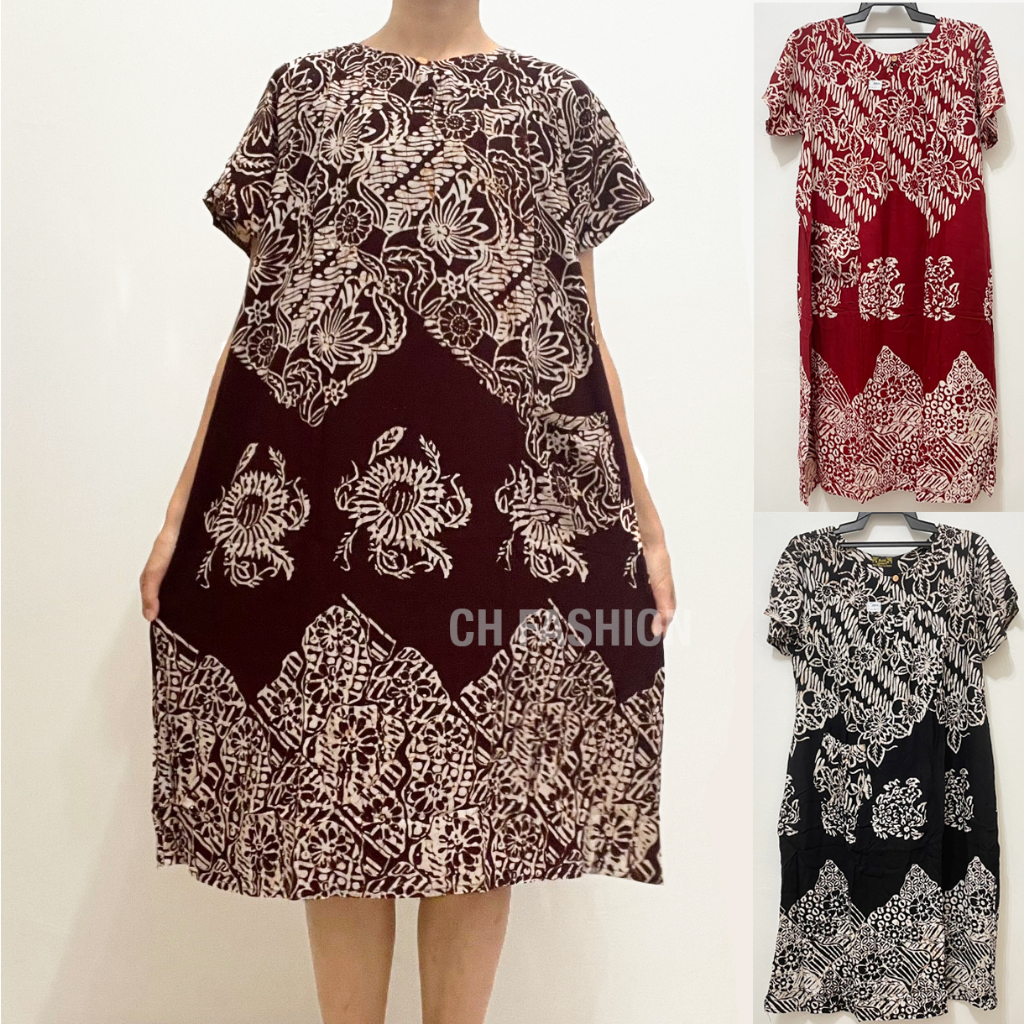 Batik Dress Indonesia Baju Tidur Batik Traditional Nighty | Shopee Malaysia