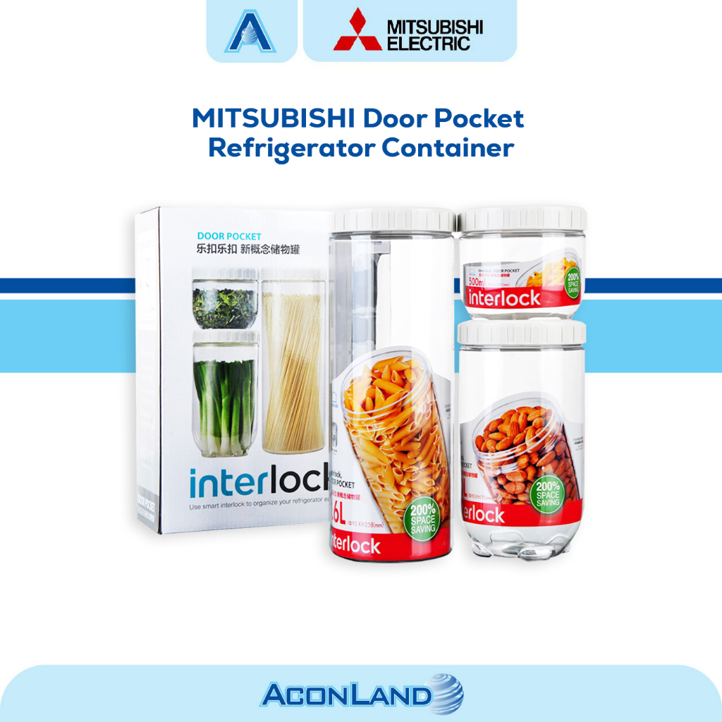 Lock & Lock Interlock Door Pocket Refrigerator Container (MITSUBISHI ...