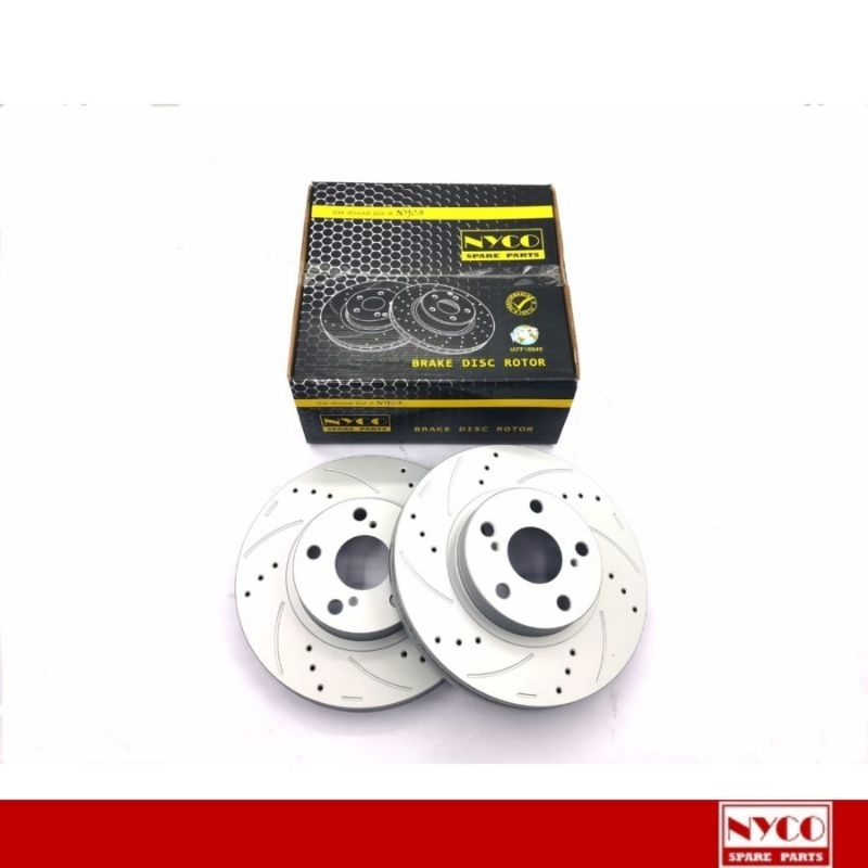 TOYOTA INNOVA GUN142 2017 / TGN140 DISC ROTOR FRONT SETS PERFORMANCE ...