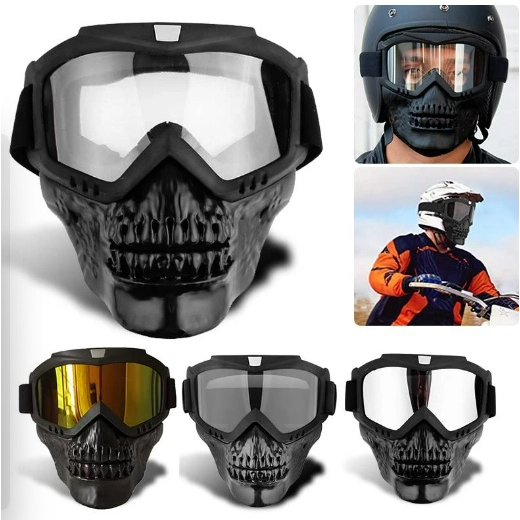 Paintball War Game Protection Face Mask Shield Protective Airsoft ...