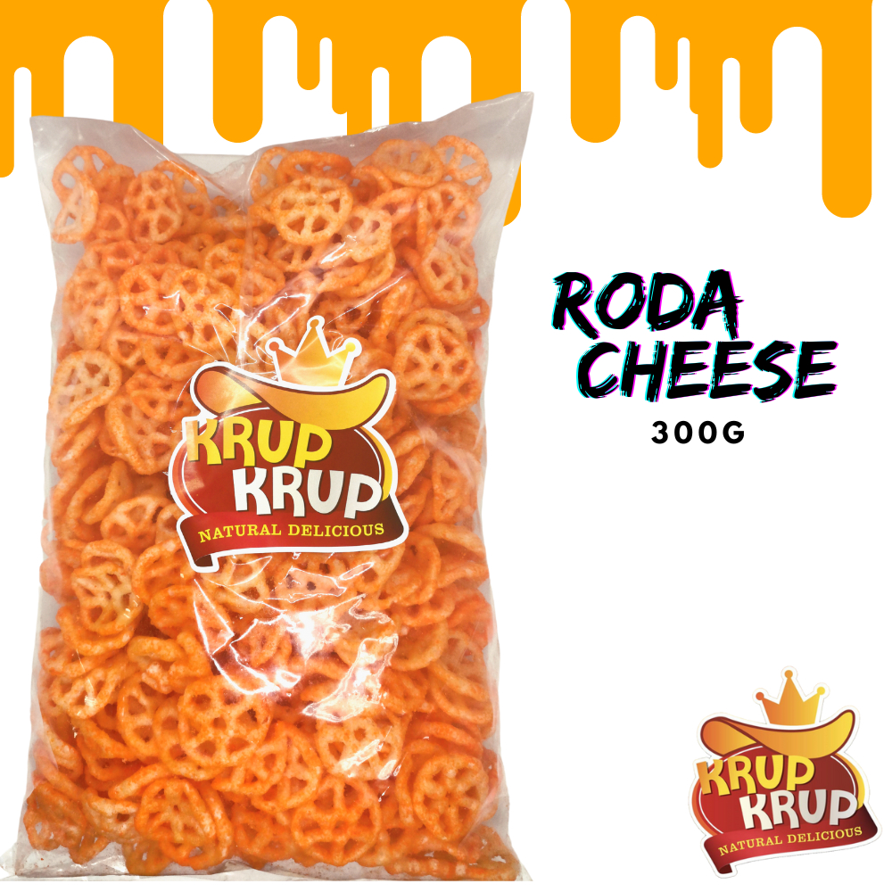 RODA CHEESE 300 G / 30 G - KRUP KRUP VIRAL KEROPOK KEREPEK | Shopee ...