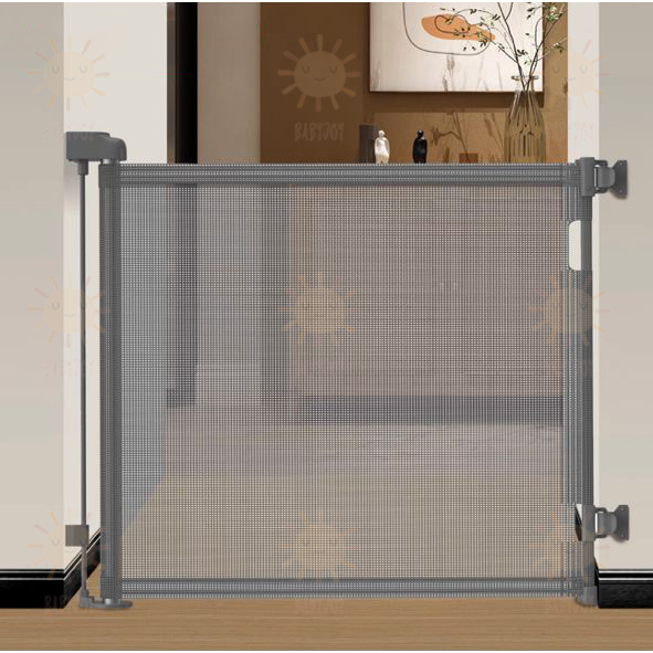 BABYJOY Retractable Baby Gate Pagar Baby Safety Gate For Stairs Pagar ...