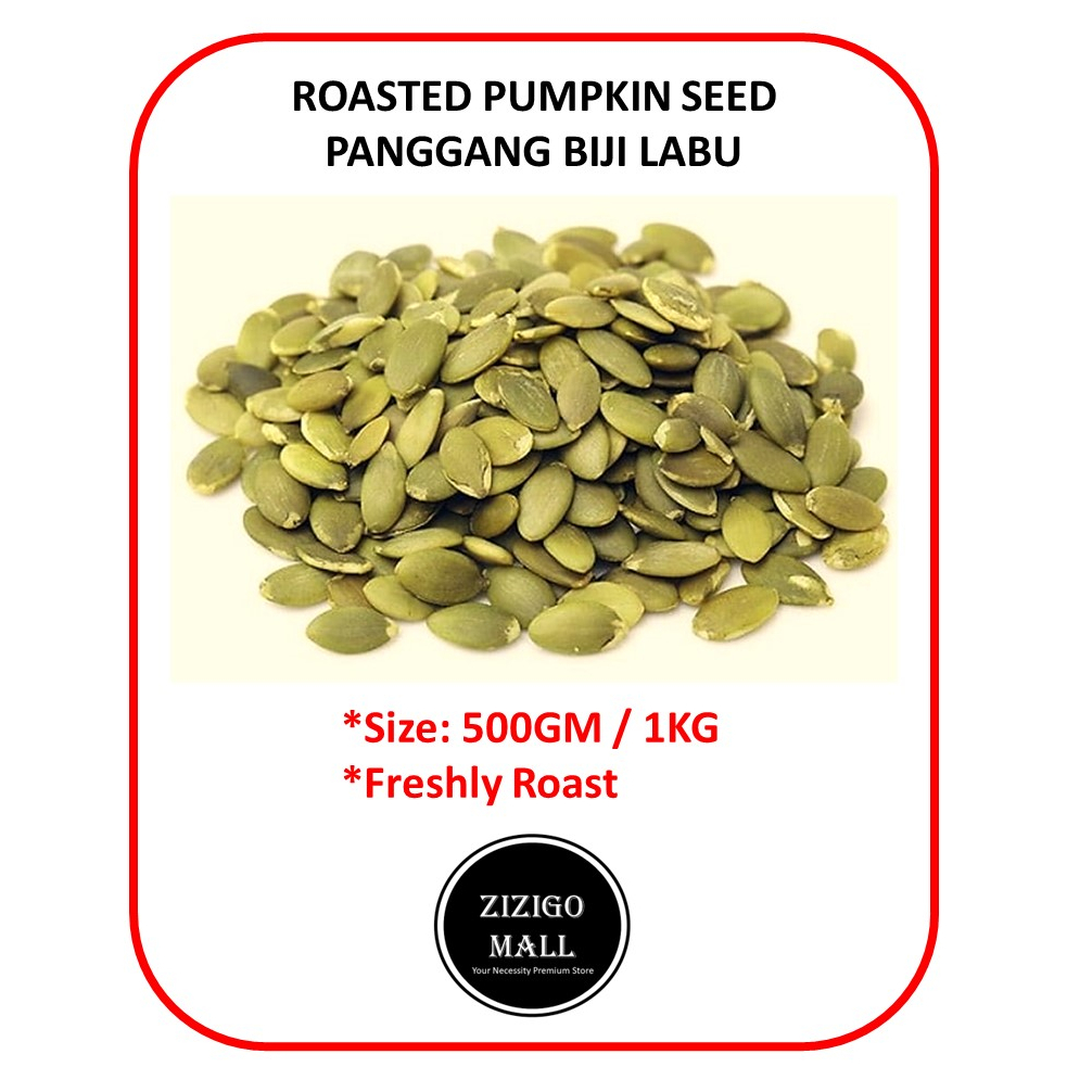 Biji Labu Panggang Salted Roasted Pumpkin Seed Pumpkin Seed Roasted ...