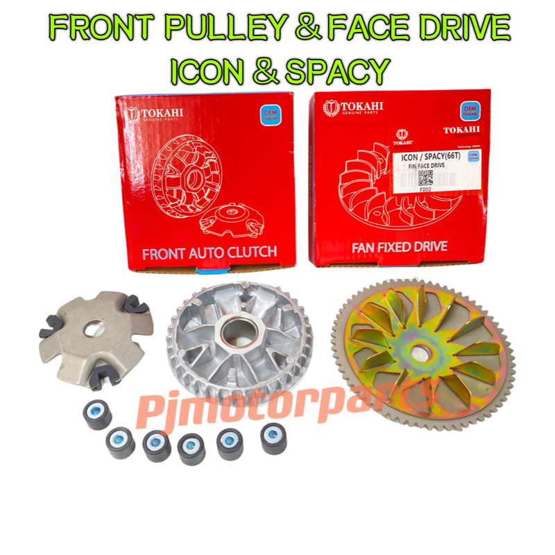 HONDA ICON / SPACY - Front Pulley Housing Pully Mangkuk CVT Roller ...