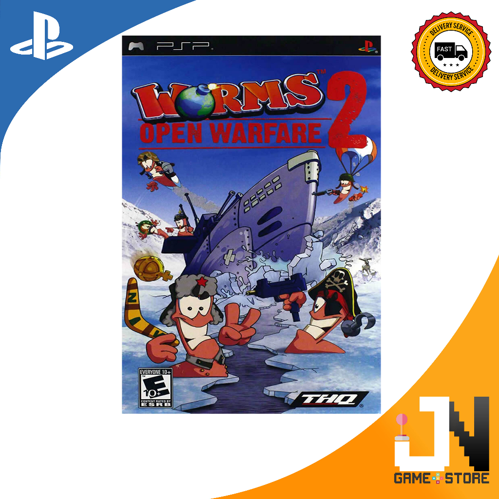 PSP UMD Worms Open Warfare 2 (R4)(English)(New) | Shopee Malaysia