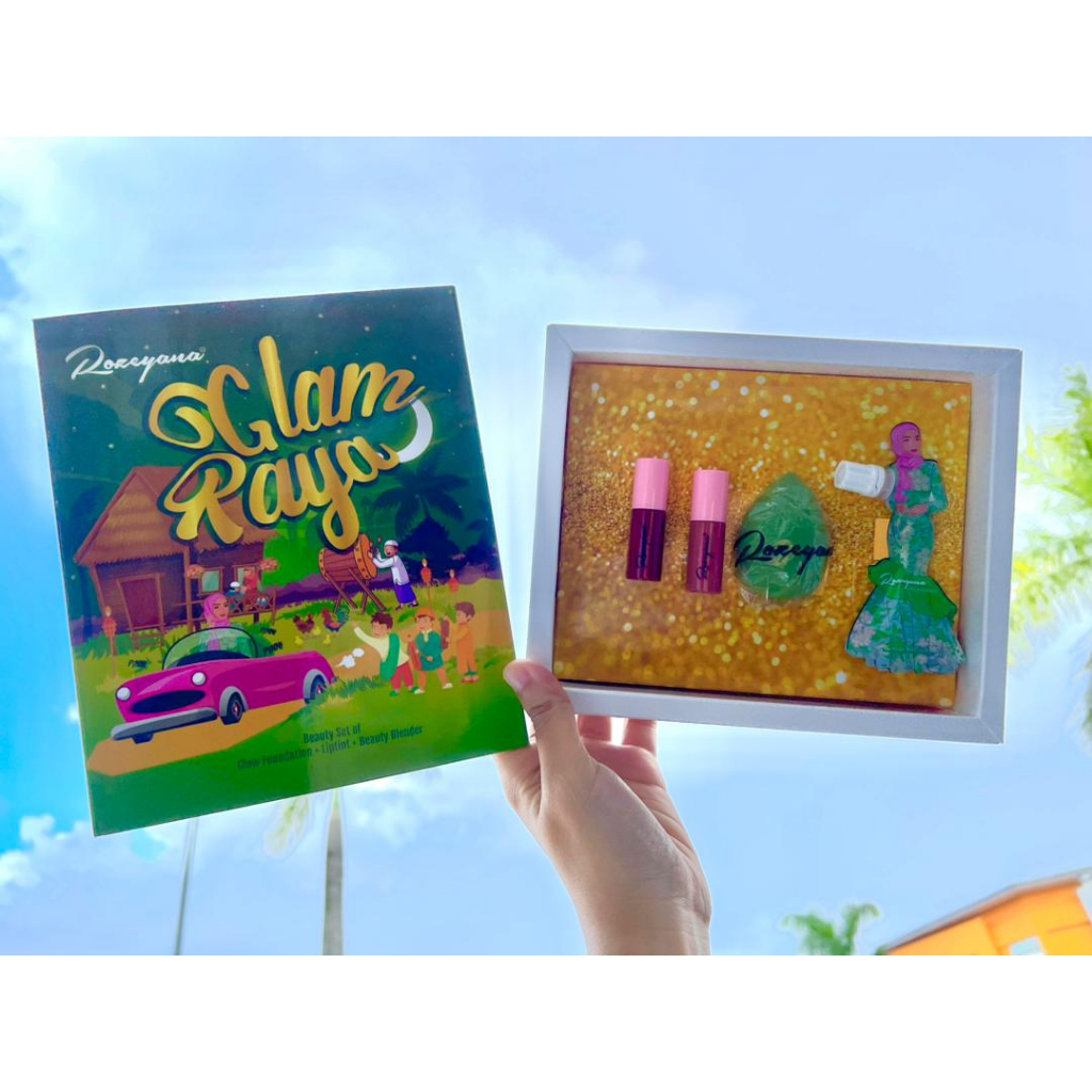 ROZEYANA GLAM RAYA BEAUTY SET 3IN1 ORIGINAL HQ (READY STOCK ...