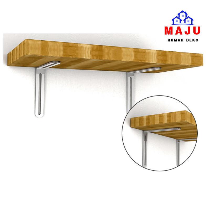 MAJU Multipurpose Stainless Steel 304 Heavy Duty L shape Bracket wall ...