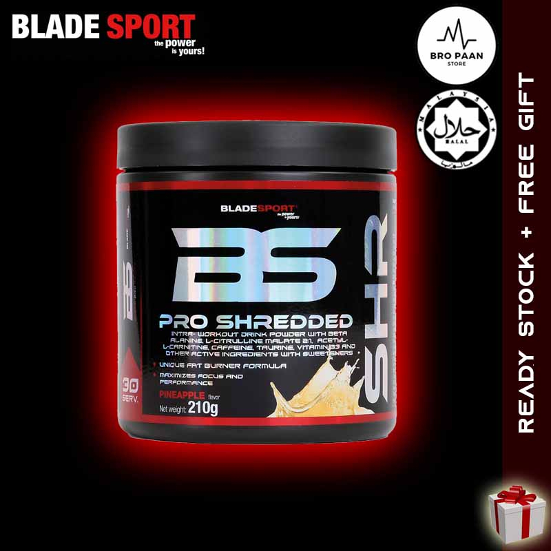 Blade Sport Pro Shredded Thermogenic Fat Burner (210g | Pineapple ...