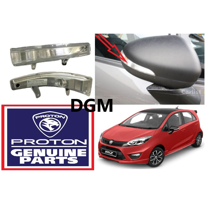 100% Original Proton IRIZ VVT 2016-2022Y Side Mirror Lamp | Shopee Malaysia