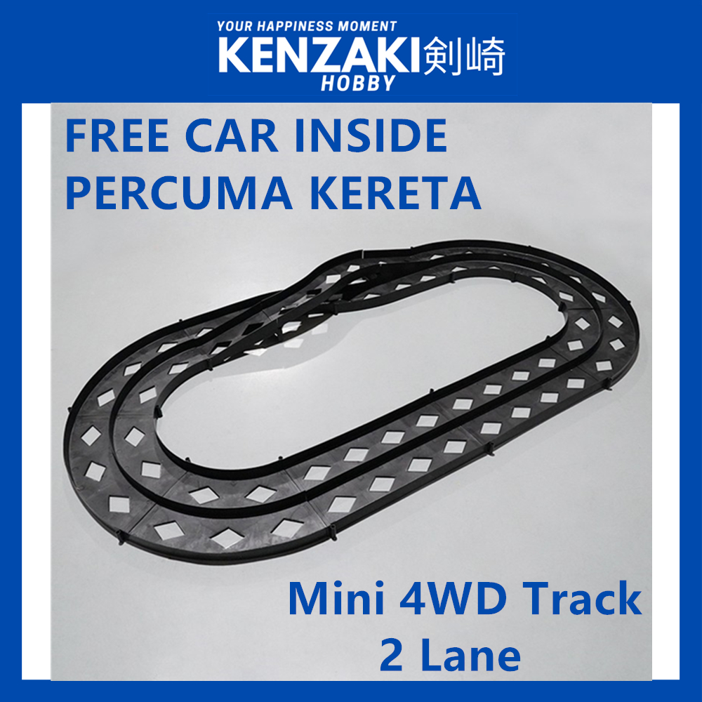 DA XING 8014 MINI 4WD RACER TRACK LANE JALAN TREK for DASH CAR TAMIYA ...