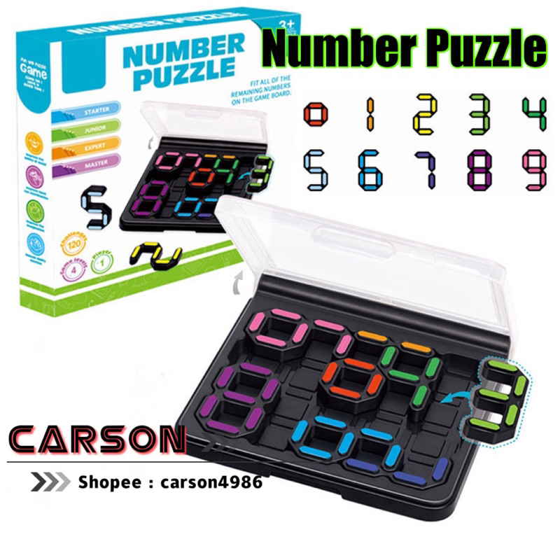 Number Puzzle Maze 120 Challenge With Solution Smart game IQ digits ...