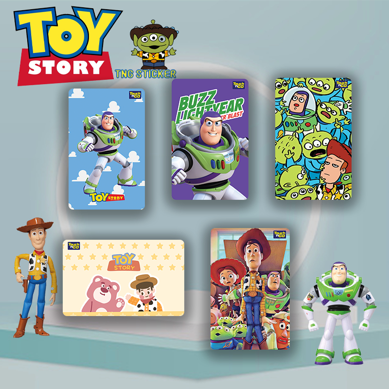 TOY STORY - Tng Touch N Go/Bank Card Sticker Cover (Buy4Free1) | Shopee ...